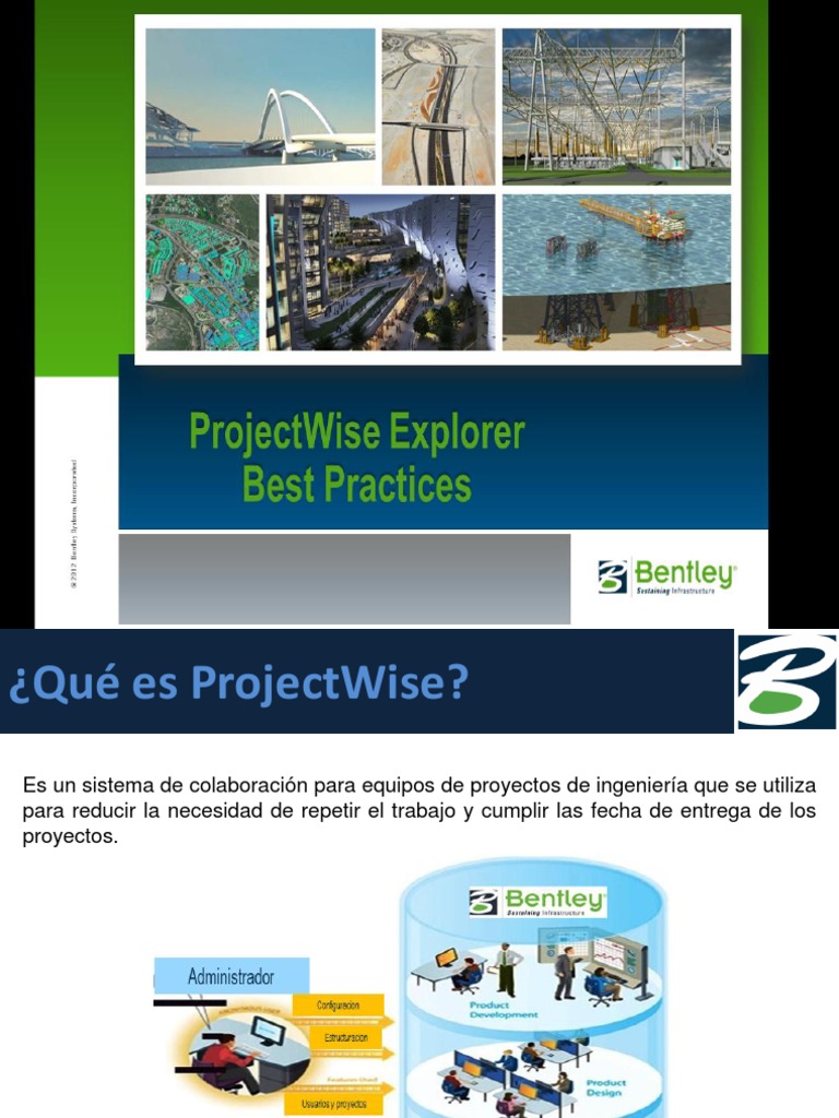 ProjectWise Presentacion PW Explorer Cliente | PDF | Archivo de ...