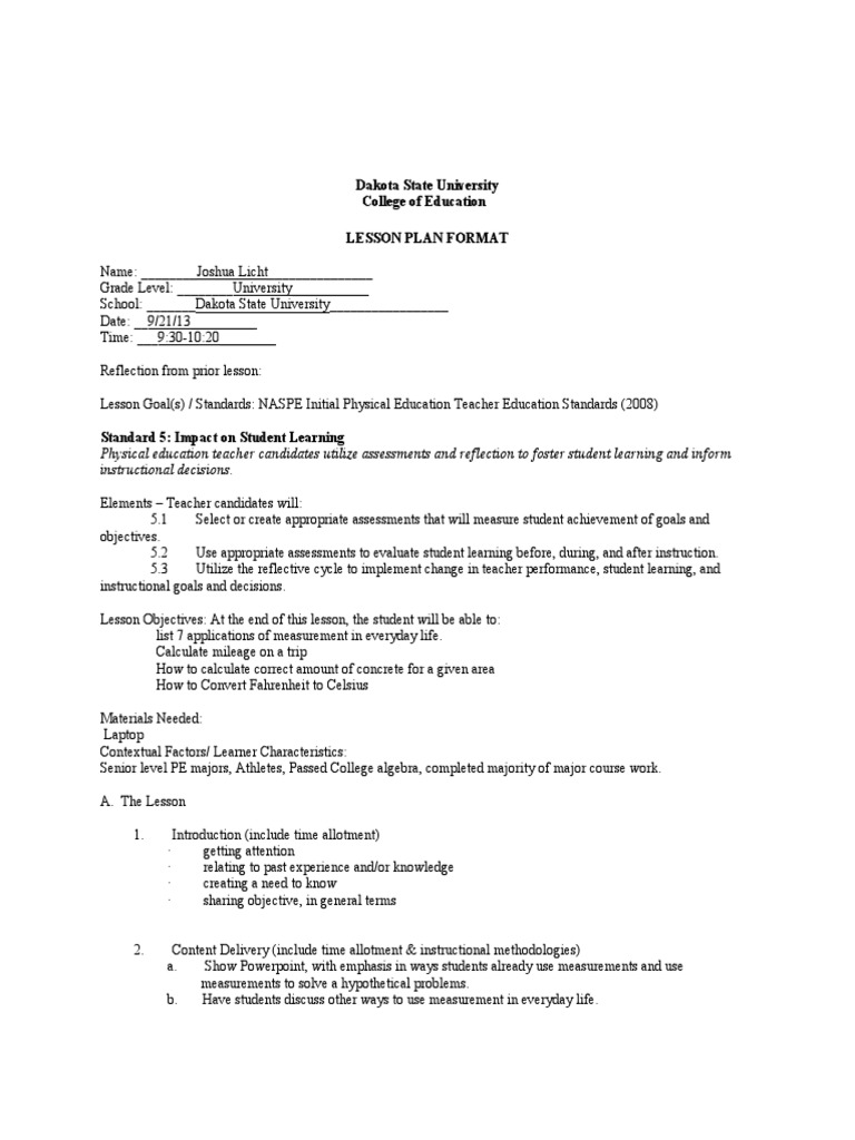 Lesson Plan Tests | PDF | Educational Assessment | Lesson Plan