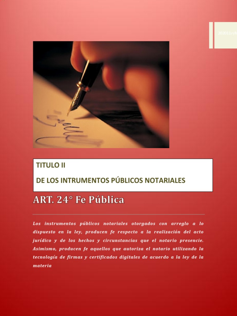 Protocolo Notarial y Fe Pública | PDF | Fe | Verdad
