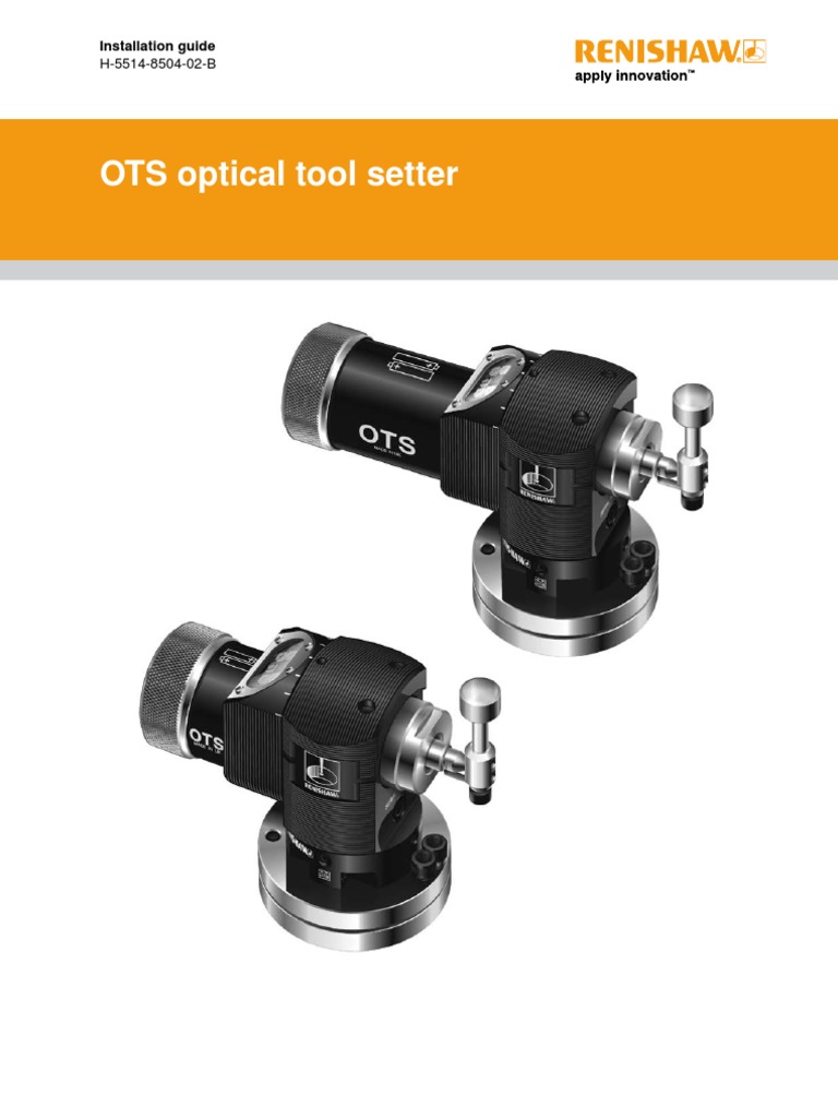 Renishaw OTS Installation Guide | PDF