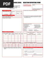 Canada Adverse Drug Reaction Reporting Form | PDF | Adverse Effect ...