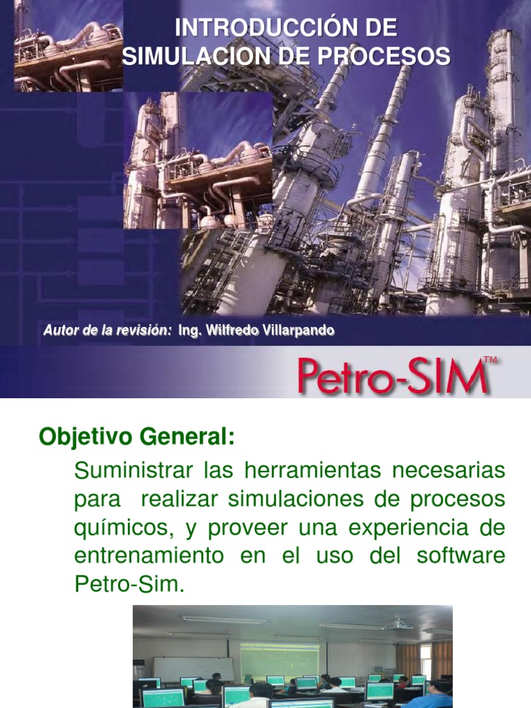 Introducción a Petro-Sim para Simulación | PDF | Física Aplicada e Interdisciplinaria | Química ...