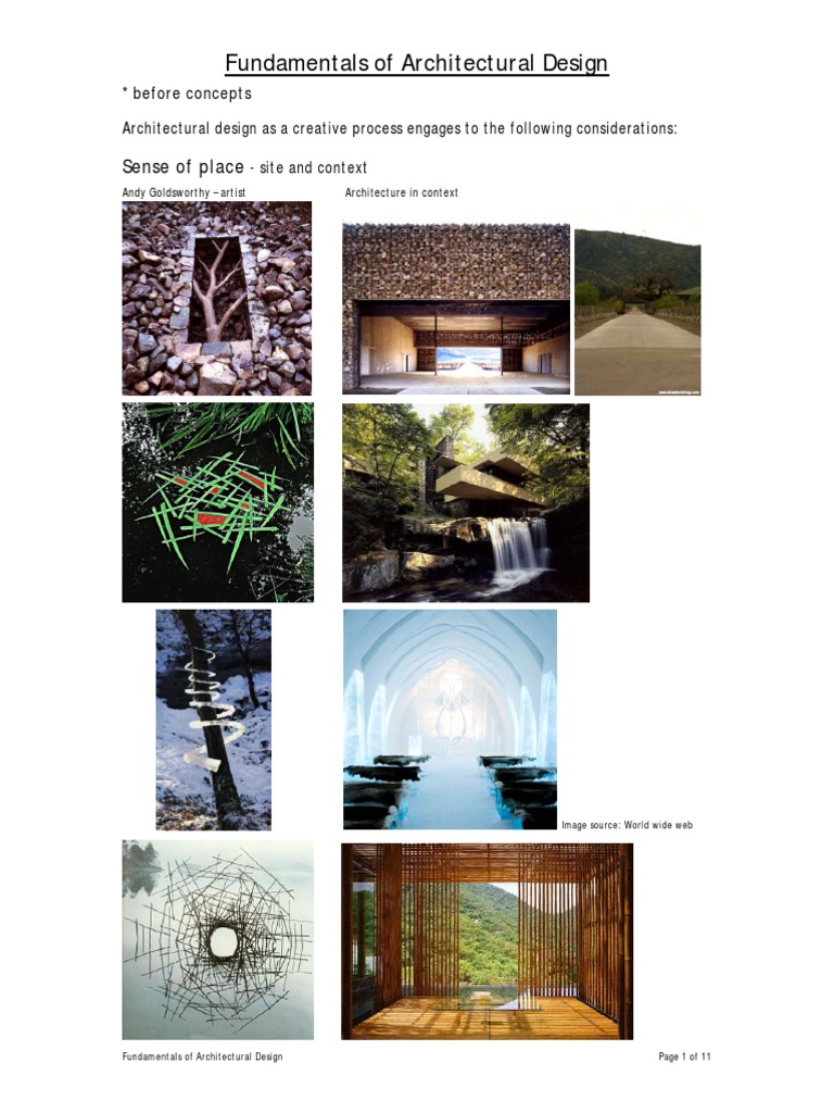 Fundamentals of Architectural Design | Download Free PDF | Design ...