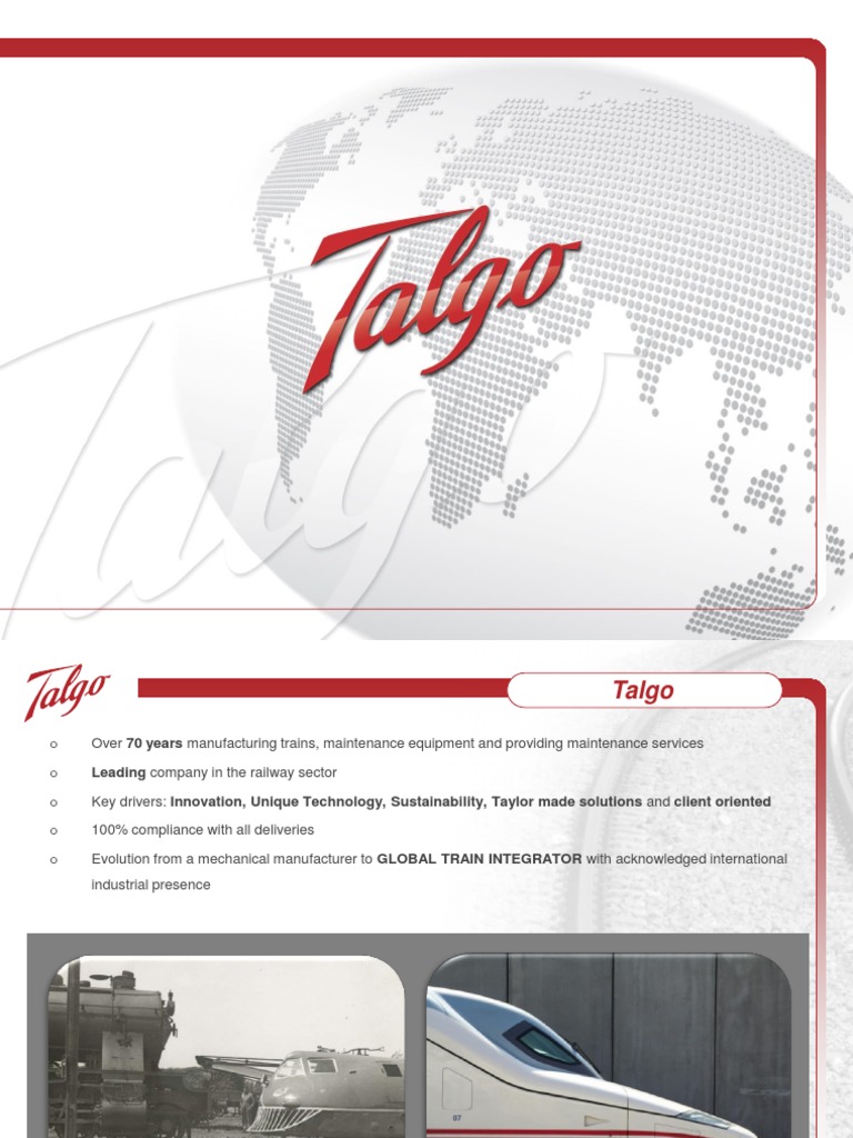 08 Talgo PDF | PDF | High Speed Rail | Train