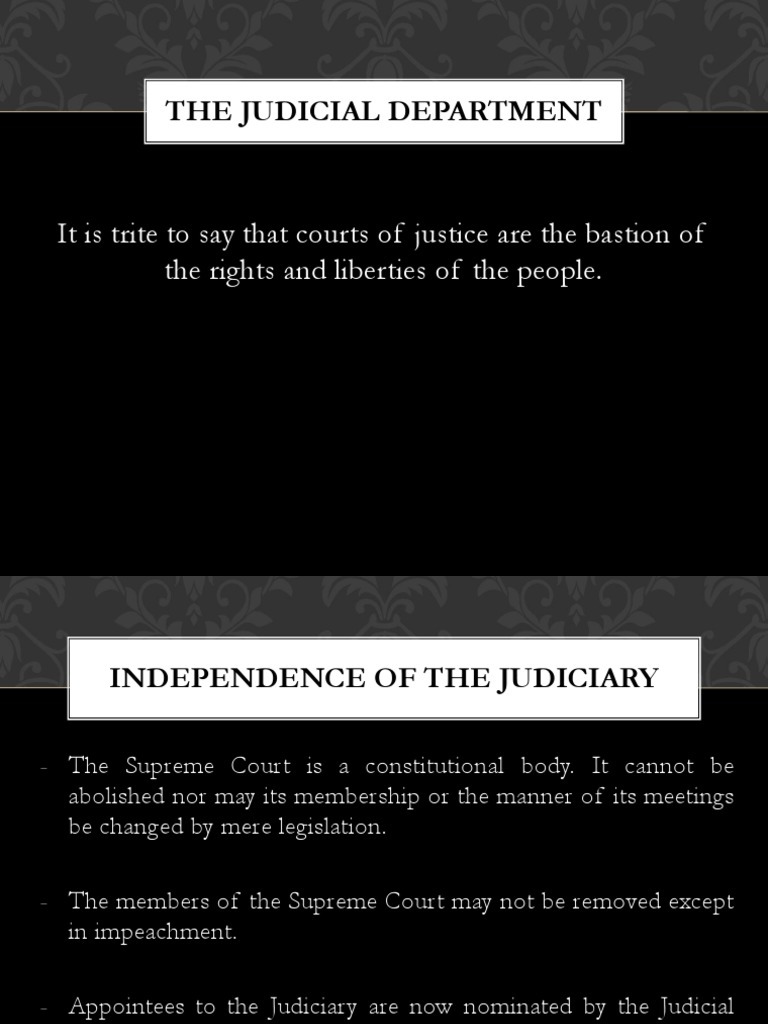 An In-Depth Analysis of the Philippine Judicial System: Its Structure ...