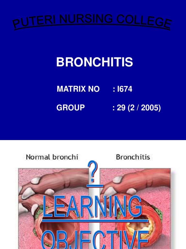 Bronchitis | Mucus | Respiratory Tract