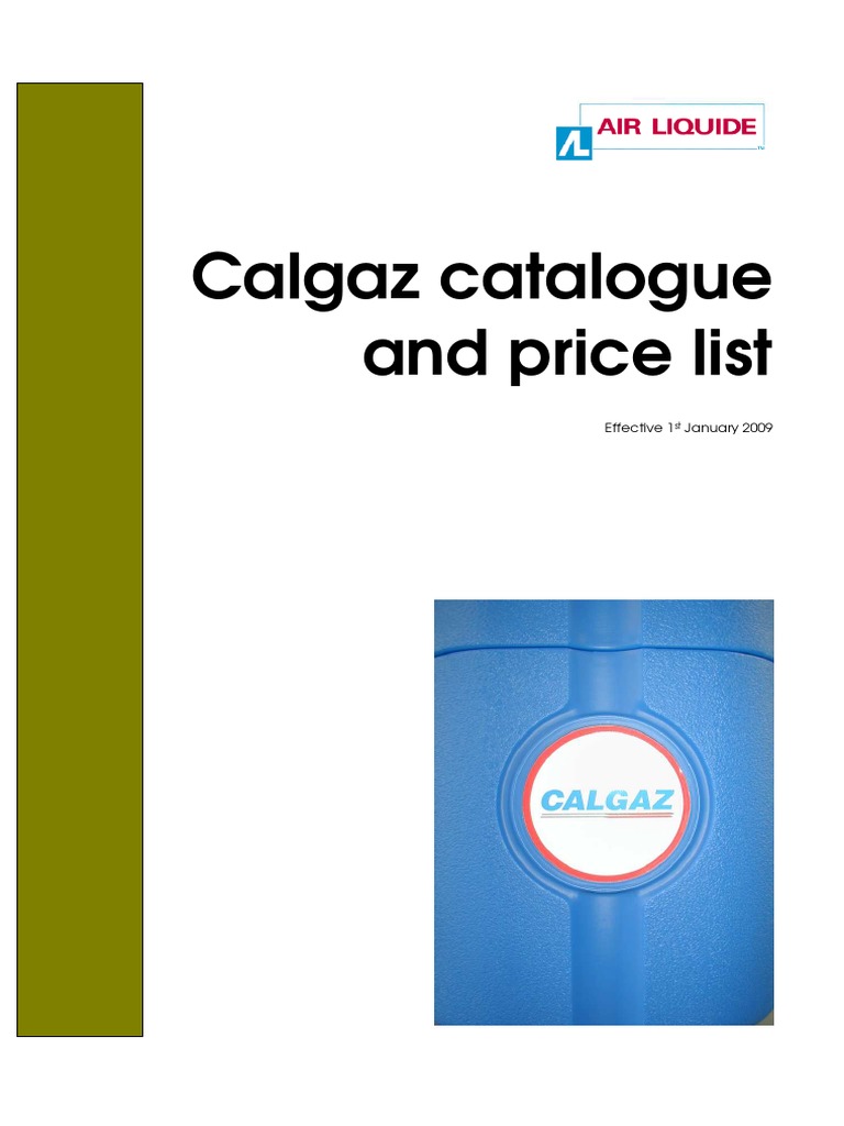CALGAZ-Test-Gases-Calibration-Gas.pdf | Valve | Nitrogen
