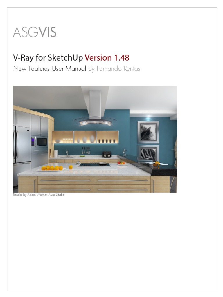 Vray For Sketchup User Guide | PDF | Rendering (Computer Graphics) | Texture Mapping