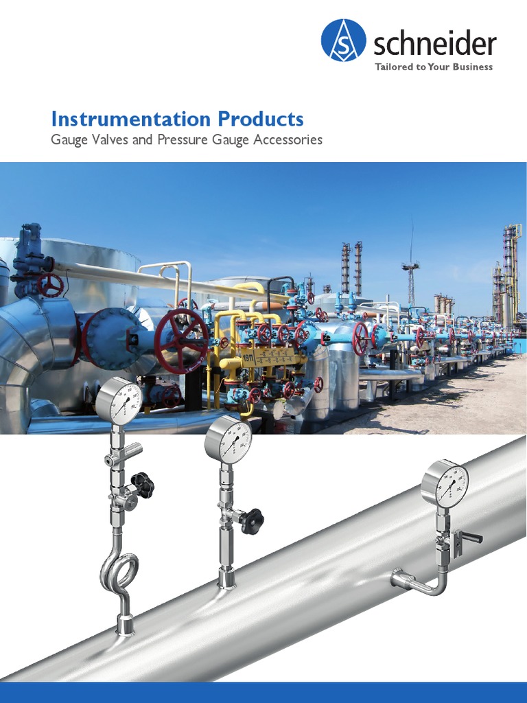 Gauge Valves and Accessories Overview | PDF | Pipe (Fluid Conveyance ...