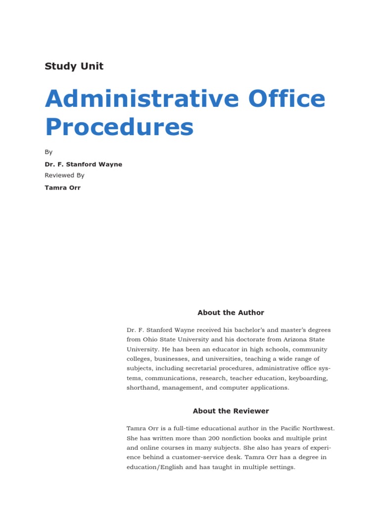 Administrative Office Procedures | PDF | Email | Email Spam