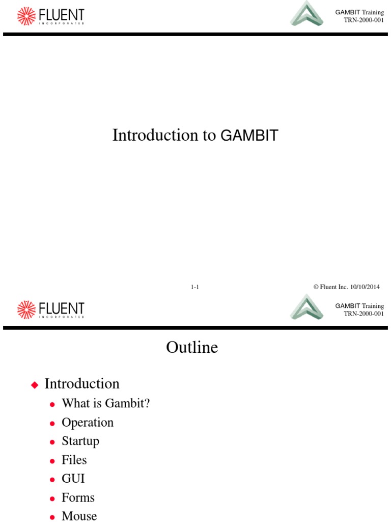 Introduction To GAMBIT | PDF | Rendering (Computer Graphics) | Button (Computing)