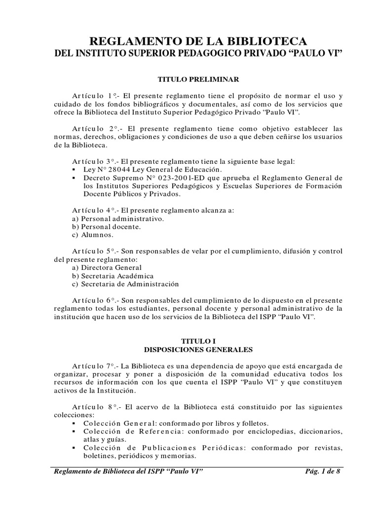 Reglamento De Biblioteca Faq - creditosesof