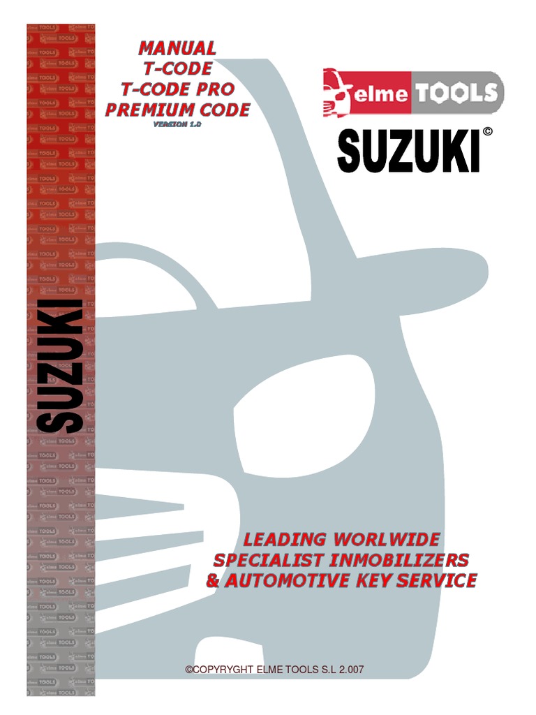Suzuki Manual Es PDF | PDF