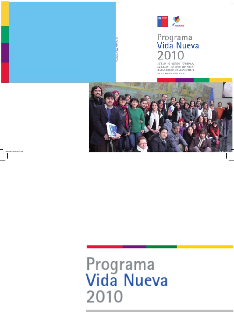 LIBRO Sename Programa Vida Nueva PDF | PDF | Comportamiento | Adolescencia