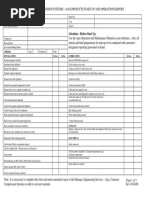 VMC Preventive Master Check List | PDF | Switch | Oil