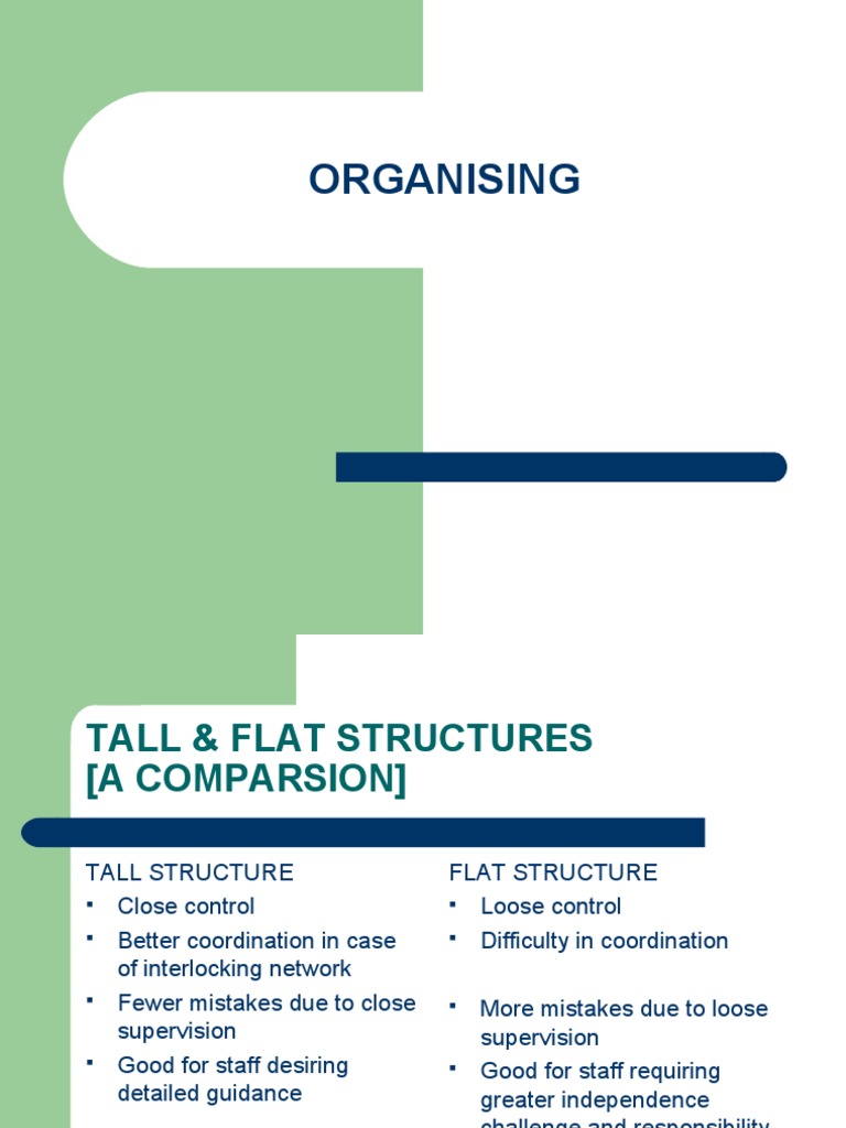 Tall & Flat Structures (A Comparsion) | PDF | Decentralization ...