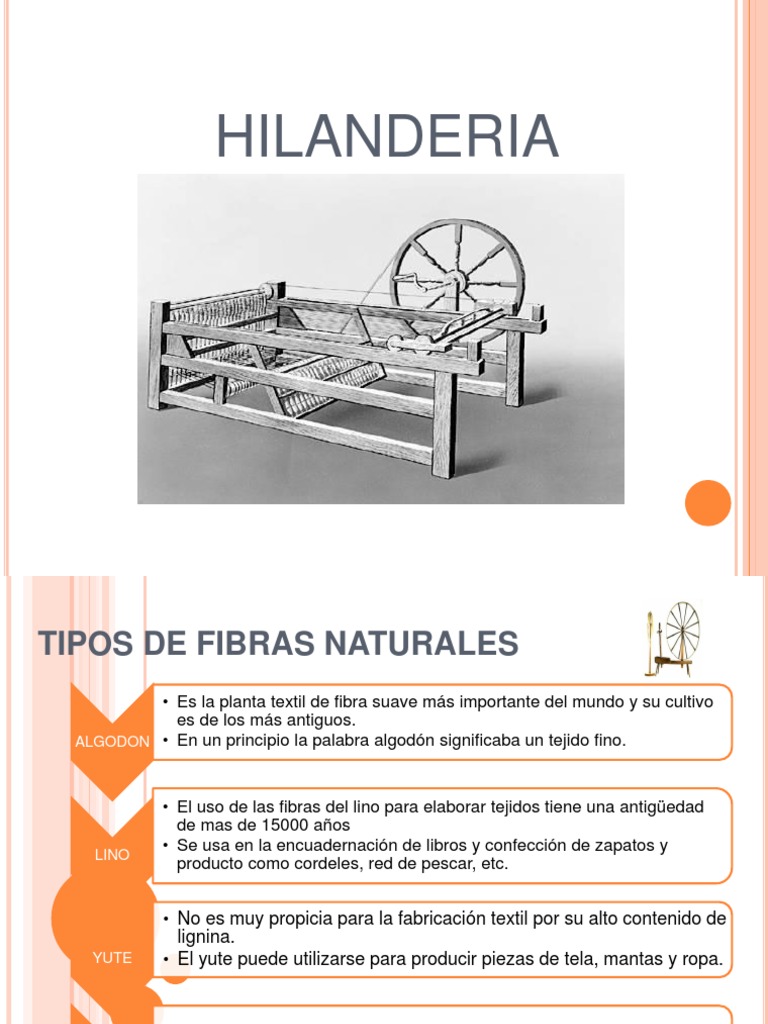 Hilatura - 00 | PDF | Algodón | Textiles