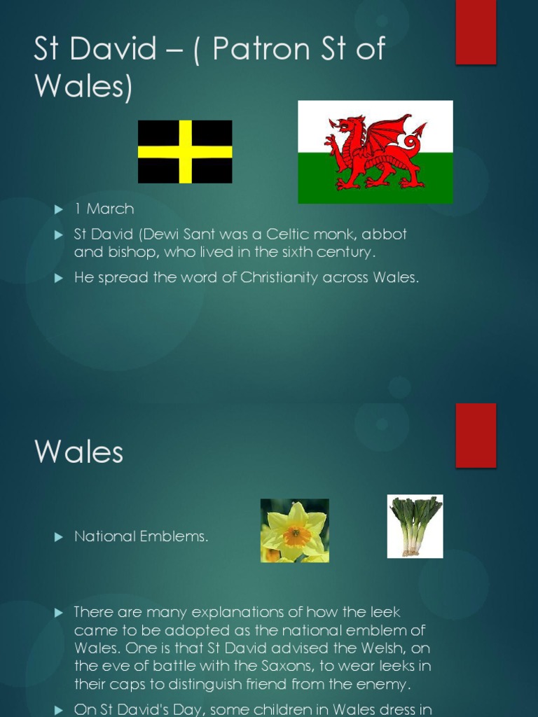 Patron Saints of the UK Explained | PDF | Northern Ireland | United Kingdom