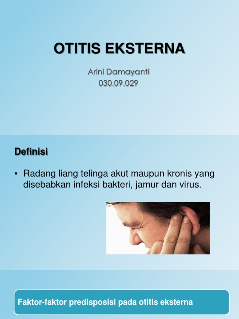 Otitis Eksterna | PDF