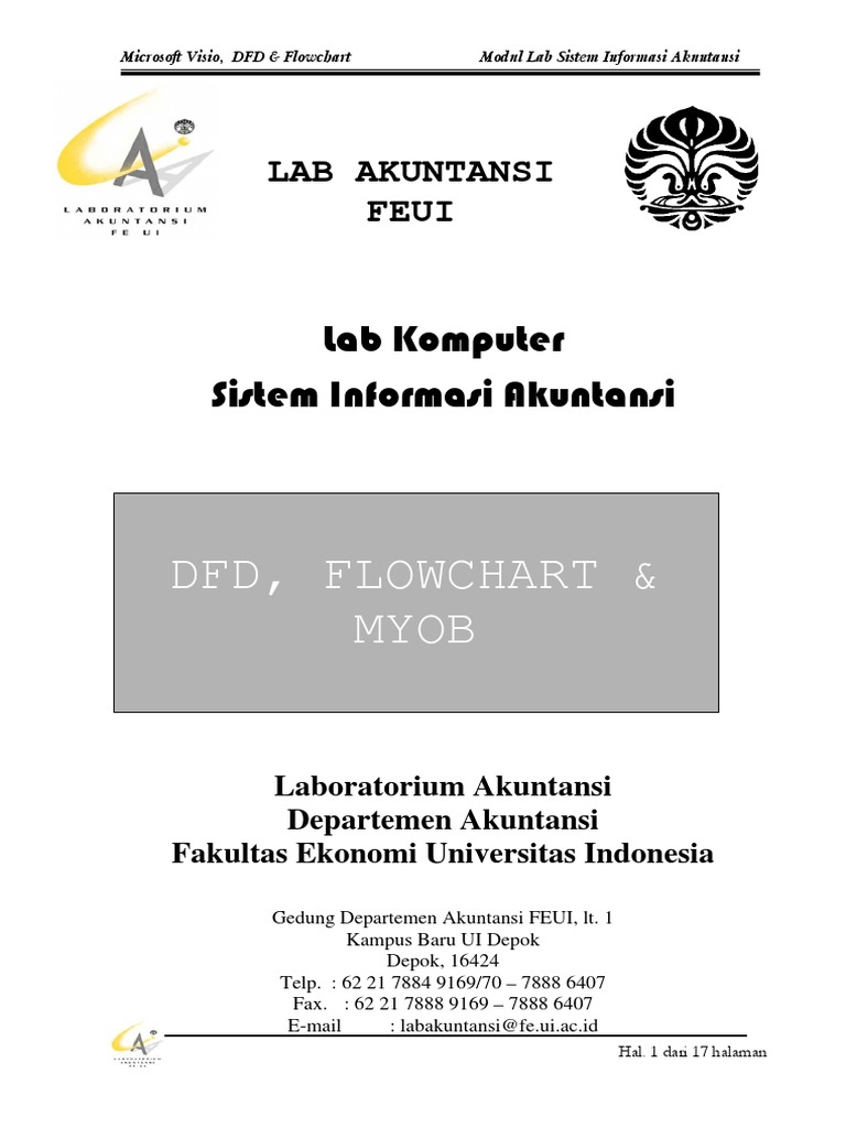 Modul DFD Dan Flowchart - Lab SIA1011 PDF | PDF