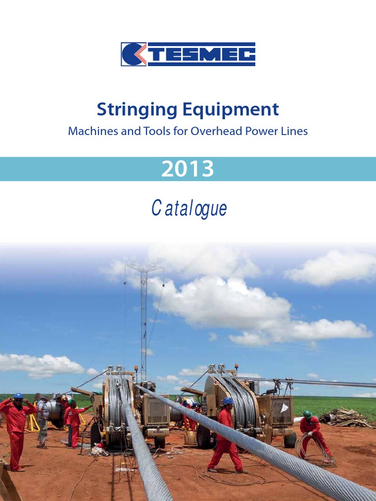 Tesmec Stringing Equipment Catalogue | PDF