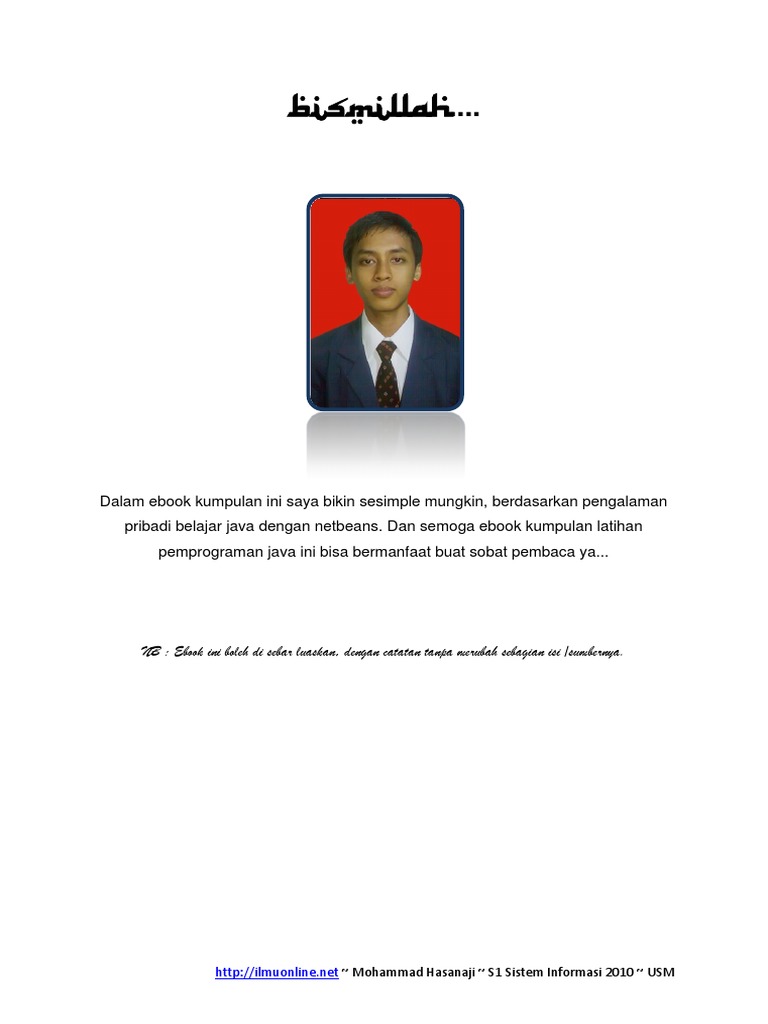 Ebook Latihan Java Praktis | PDF