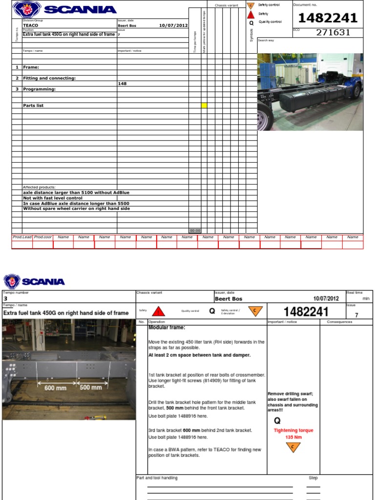 Scania 1 PDF | PDF | Screw | Manufactured Goods