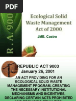 RA 9003: Ecological Waste Management Act | PDF | Waste Management ...