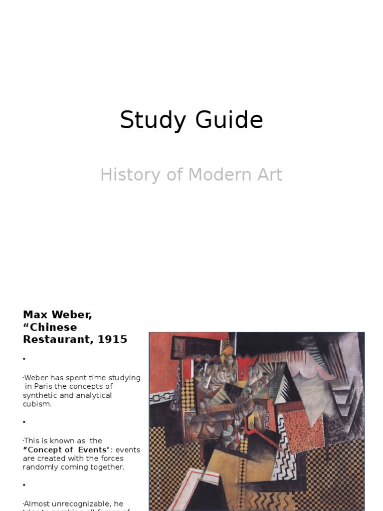 History of Modern Art Slides | PDF | Id | Paintings