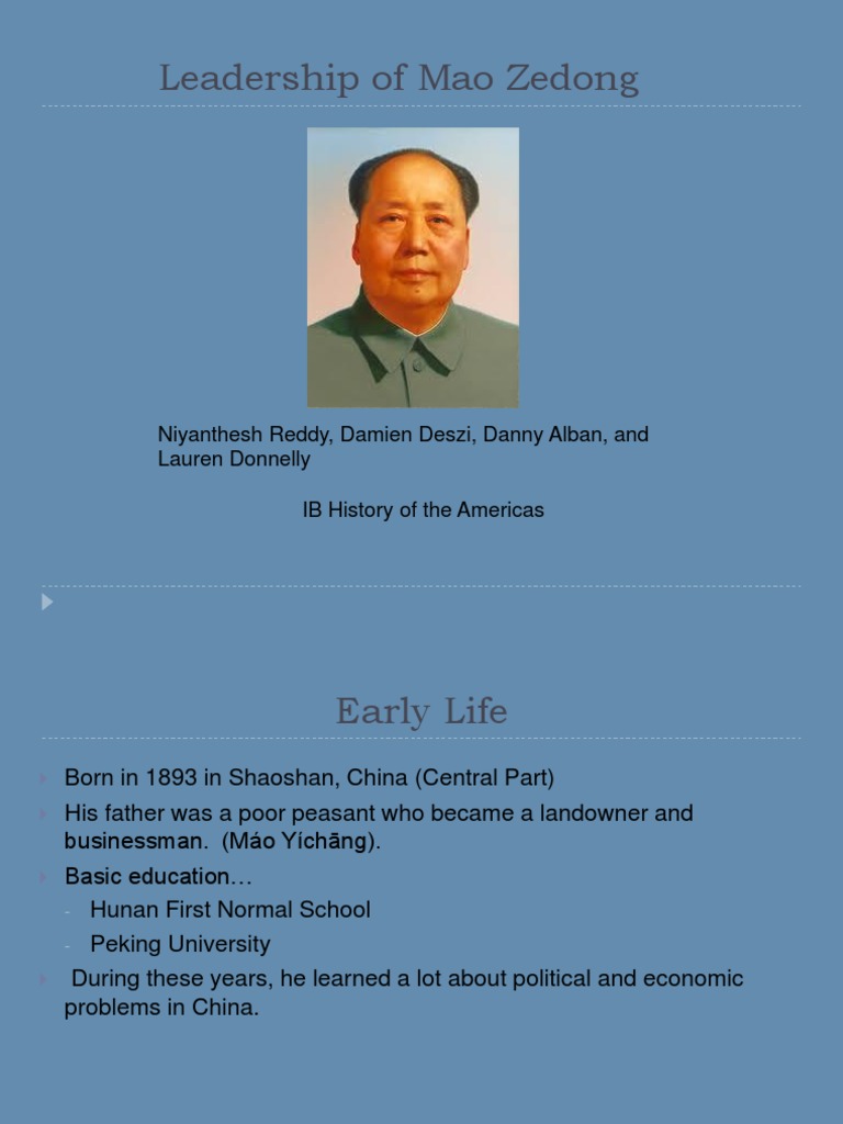 Mao Zedong | PDF | Mao Zedong | Communist Party Of China