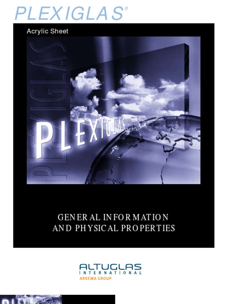 Plexiglas General Information and Physical Properties | PDF | Poly ...