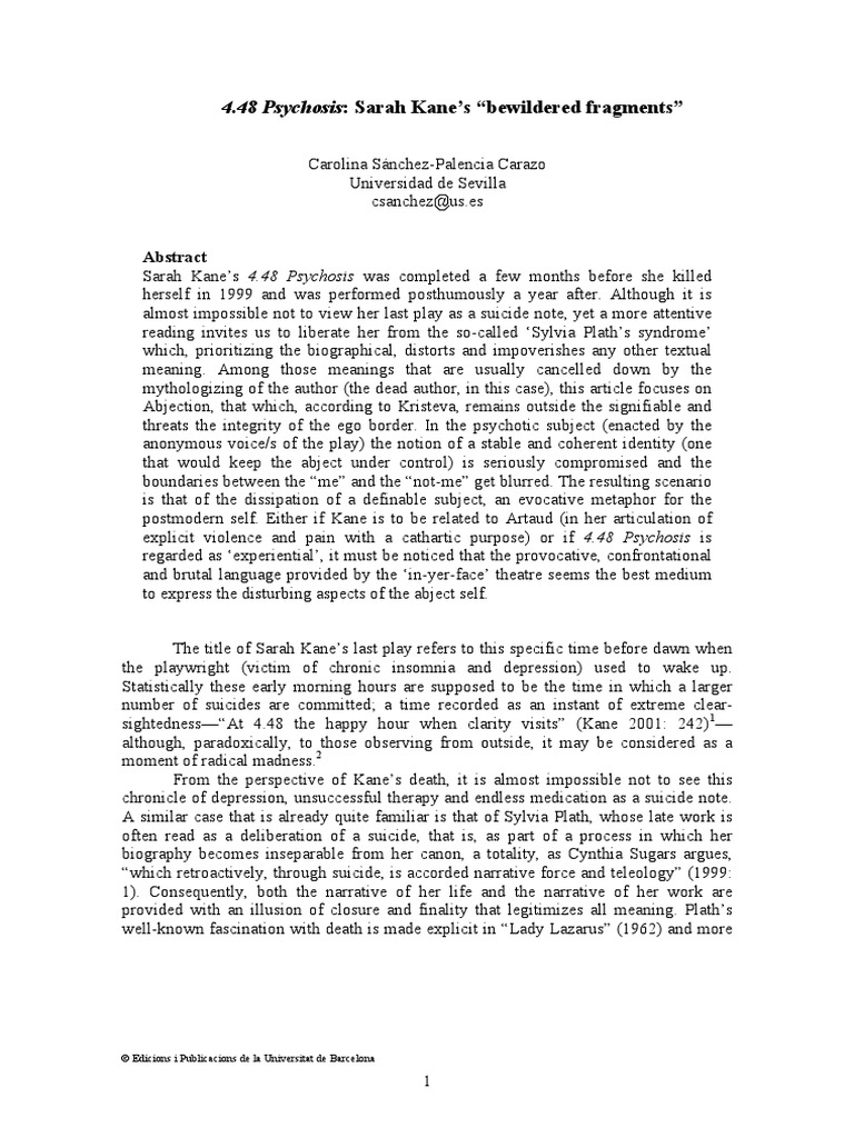 4.48 Psychosis. | PDF | Psychology | Science