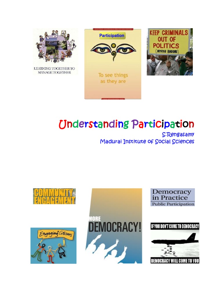 Understanding Public Participation | PDF | Public Participation | Community