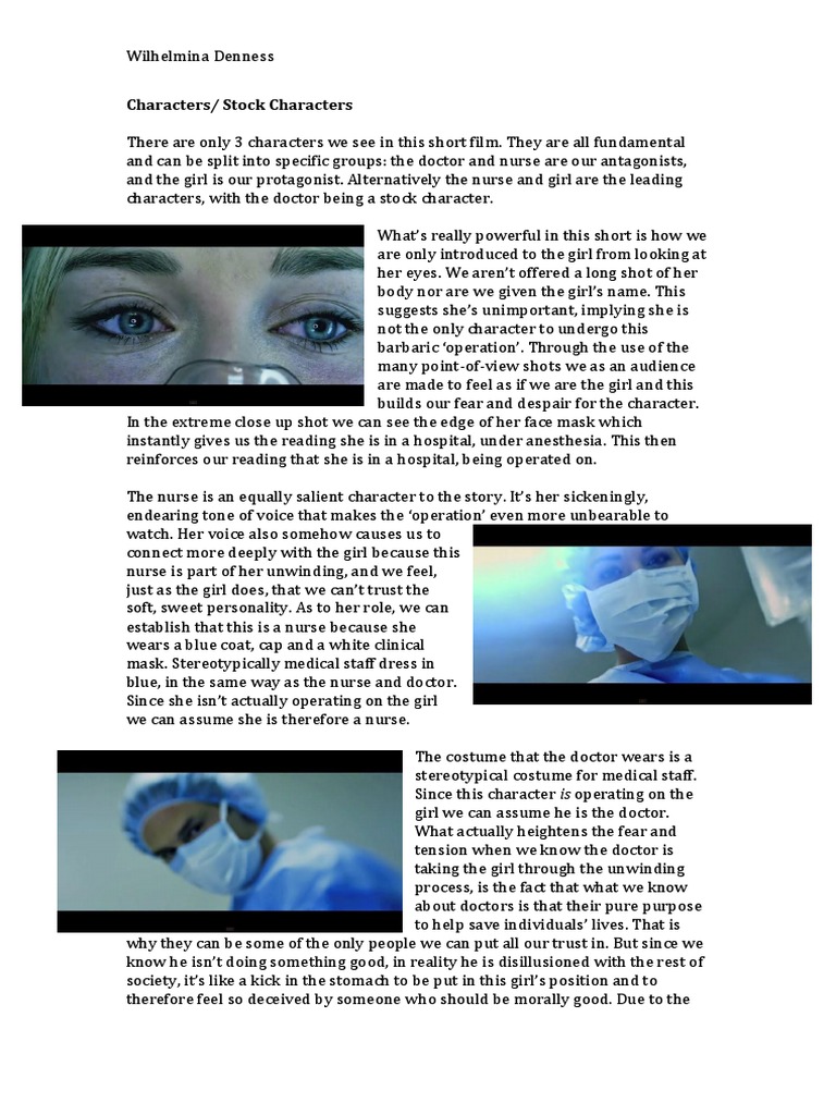 Short Film Analysis: Unwind | PDF