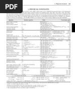 Casio Constants and Units (Revised) | PDF