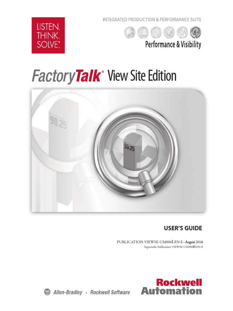 FactoryTalk View Site Edition PDF | PDF | Server (Computing) | Tag ...