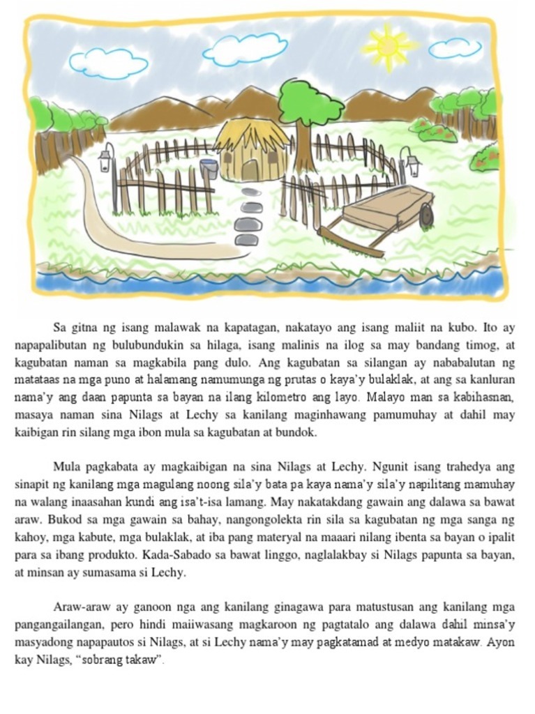 Ang Baboy at Ang Baka (PABULA) | PDF