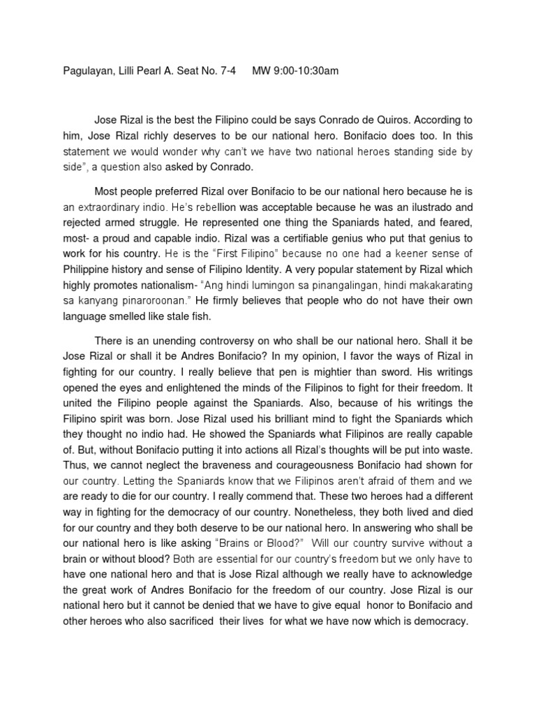 History Reaction Paper | Philippines | Politics