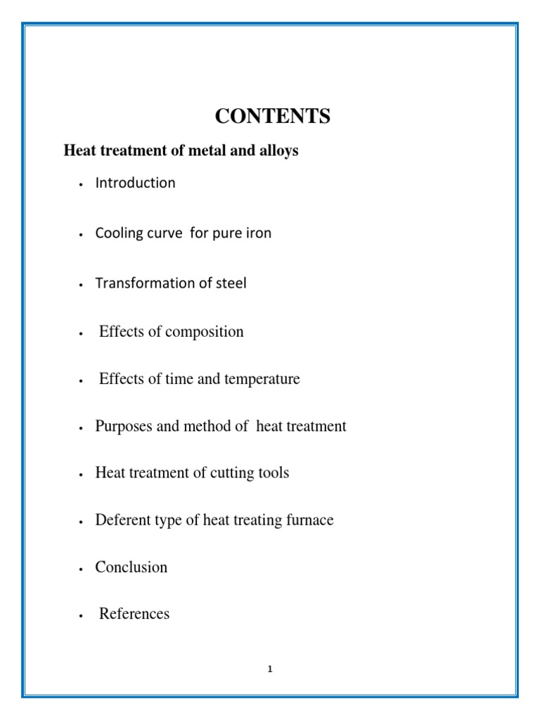 Heat Treatment | PDF | Heat Treating | Alloy