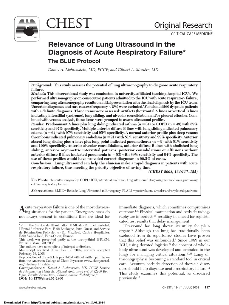 New Folder For Ultrasound Paper | PDF | Lung | Pneumonia