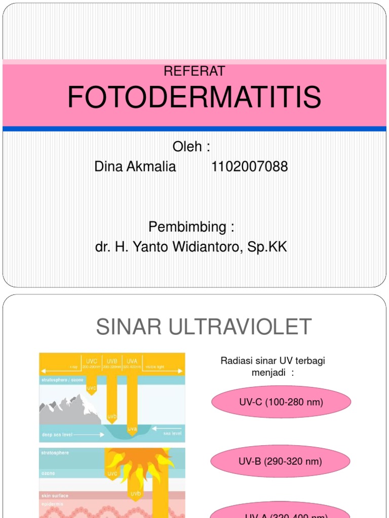 Refrat Fotodermatitis | PDF
