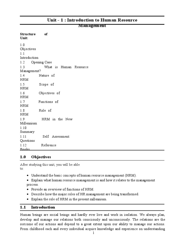 HRM | PDF | Human Resource Management | Accountability