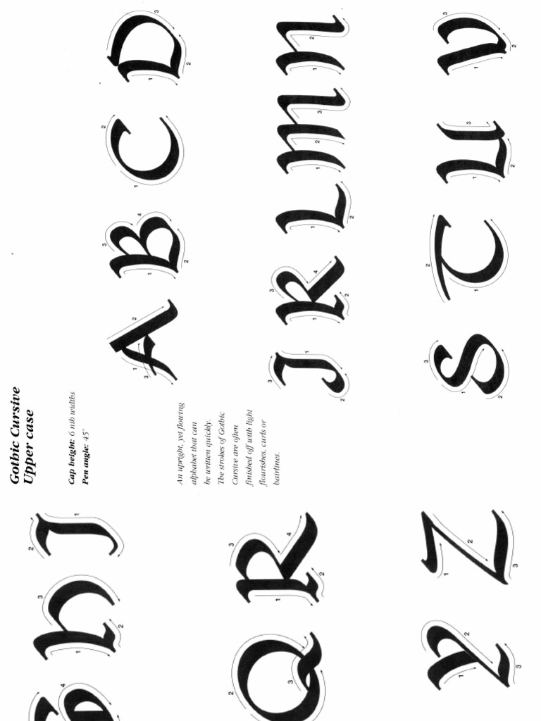 Gothic Cursive | PDF