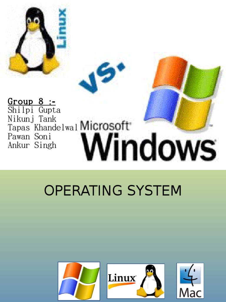 Comparison of operating systems | Kernel (Operating System) | Microsoft ...