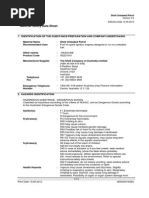 Material Safety Data Sheet - Atlas Copco | PDF | Toxicity | Waste ...