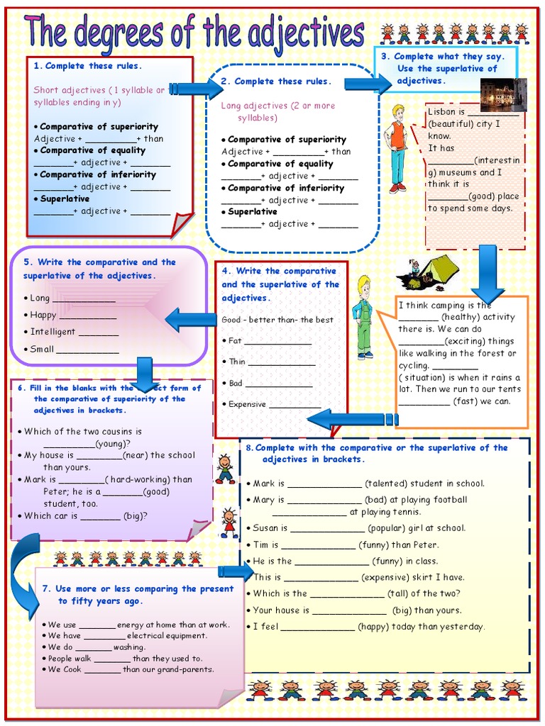 Degrees of the Adjectives | Adjective | Vocabulary
