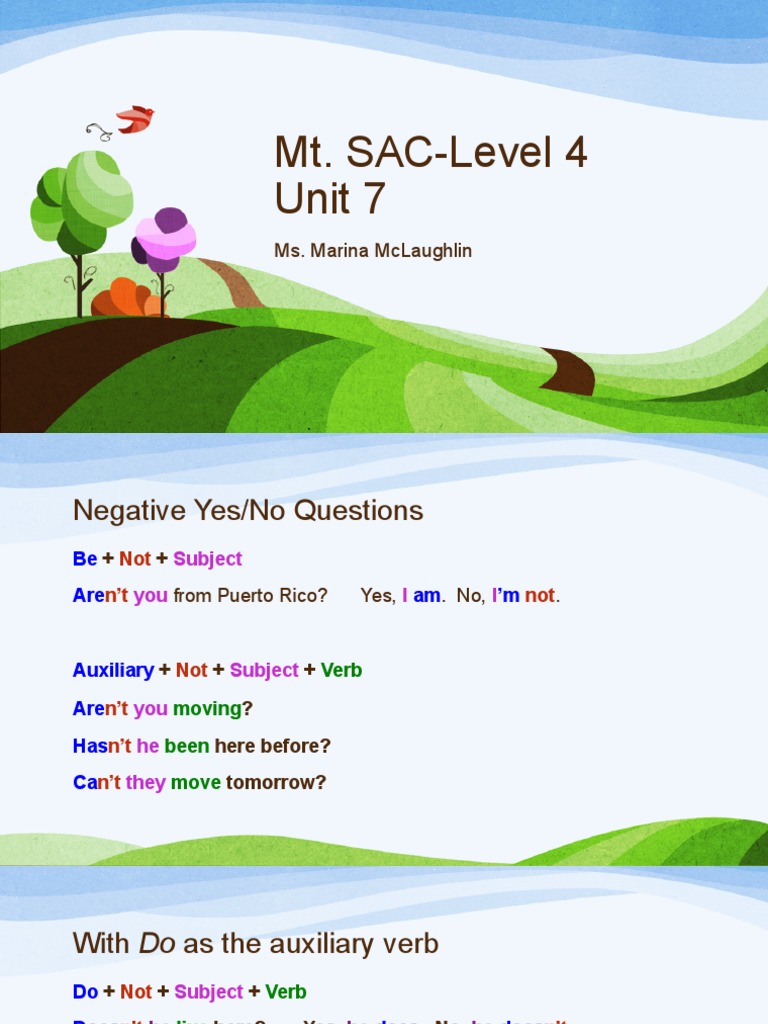 Unit 7 | PDF | Grammar | Semantics