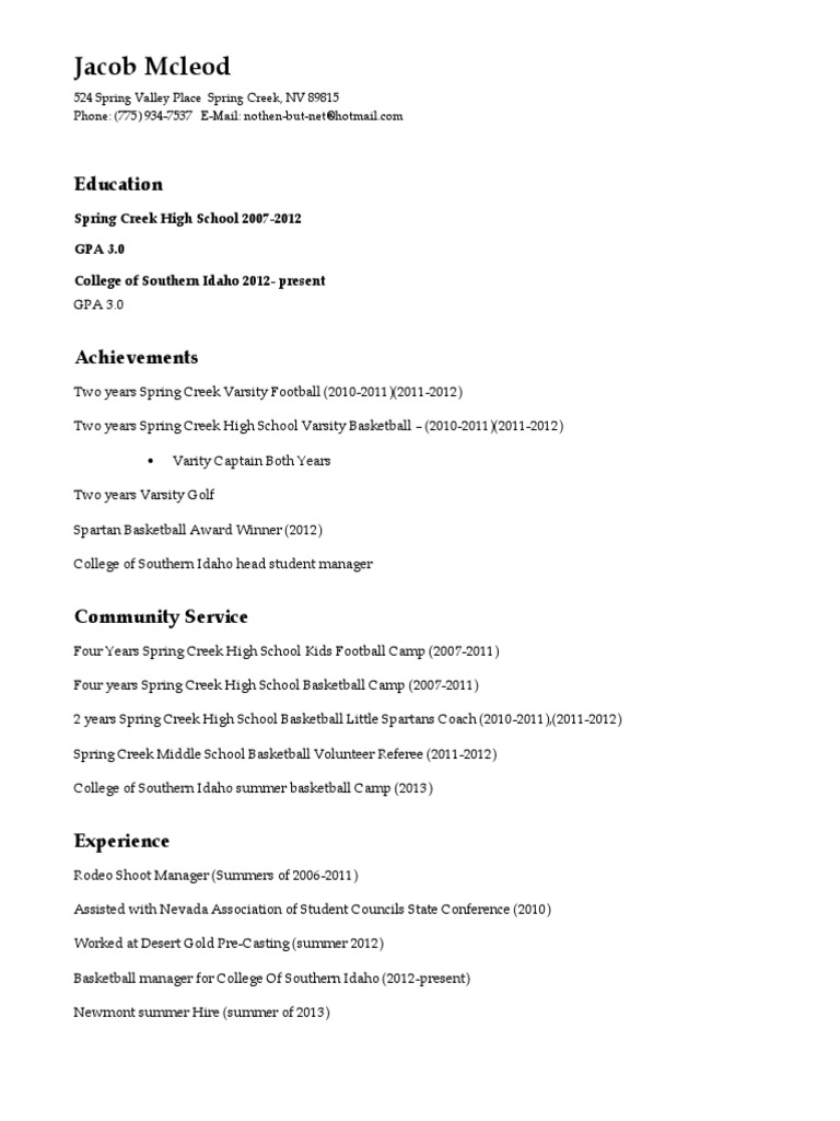 Jacobs Resume | PDF | Computers