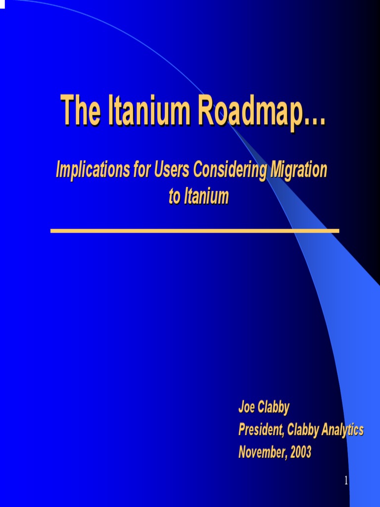 Roadmap PDF | PDF | Parallel Computing | Instruction Set