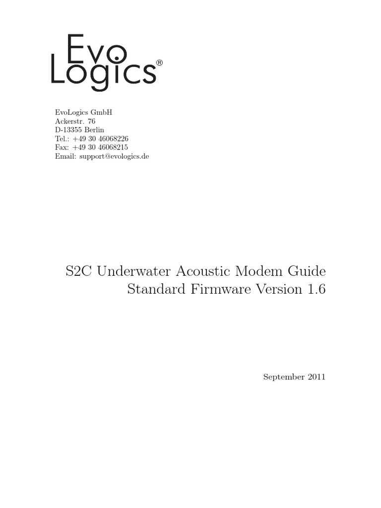S2C Modem User Manual PDF | PDF | Network Packet | Duplex ...
